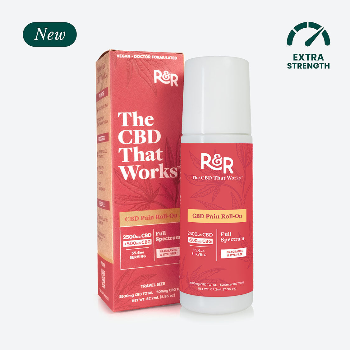 CBD Pain Roll-On – R&R CBD